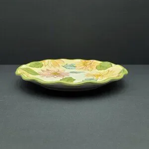 Longaberger | Dining | Longaberger Sunflower Luncheon Plate Floral ...